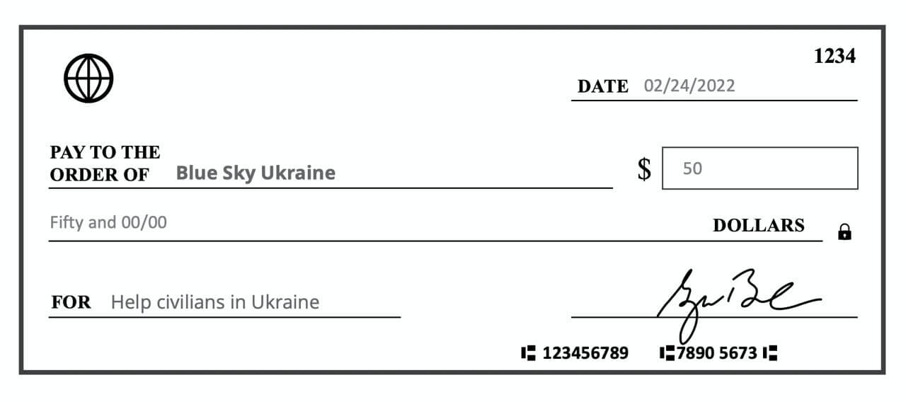 Donate - Blue Sky